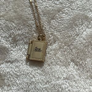 Disney | Jewelry | Disney Locket Necklace Brass Beauty And The Beast ...